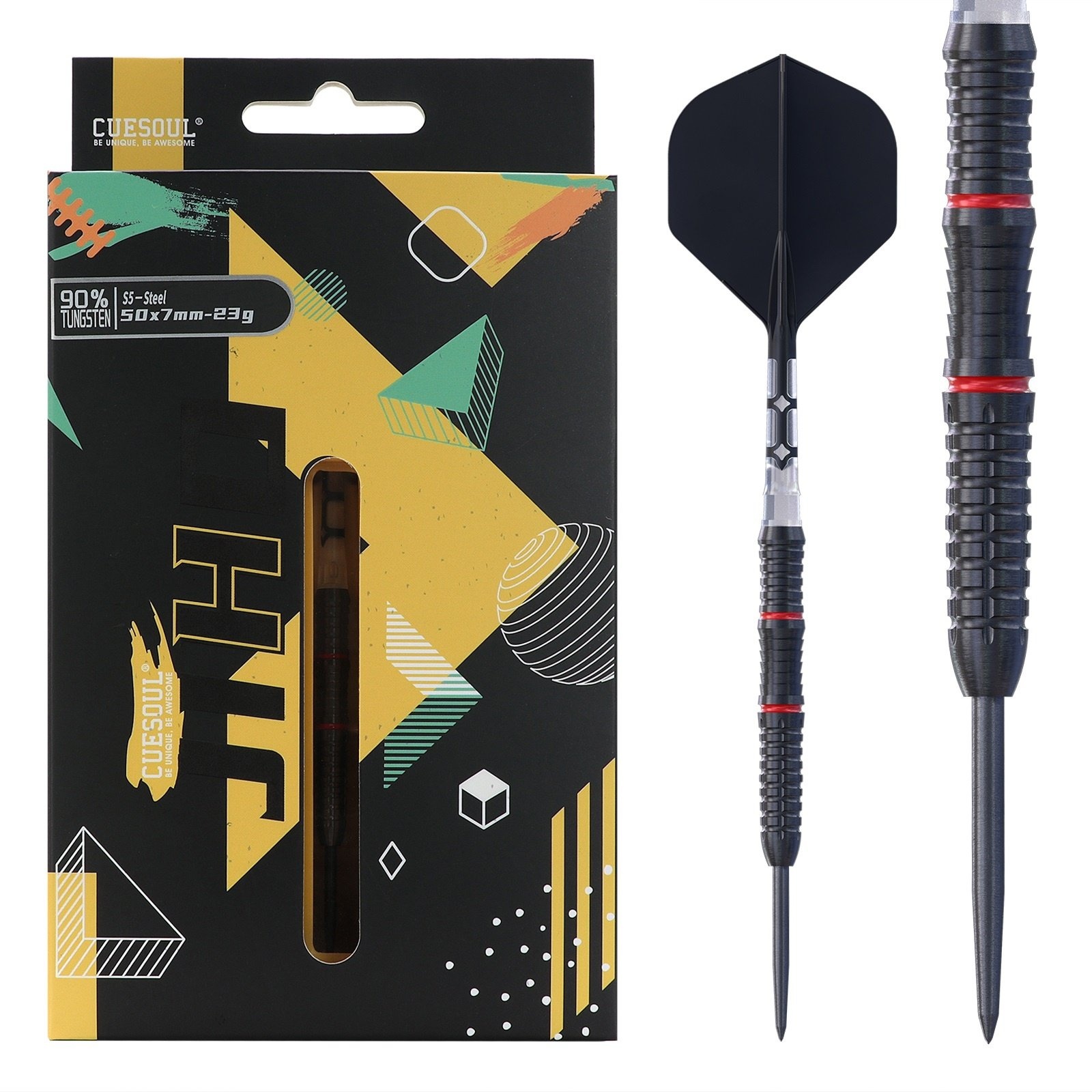 Cuesoul JIHO S5 90% - Steeldarts - Dartshopper.de