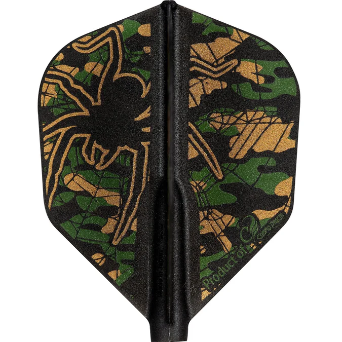 Cosmo Darts Fit Flight Darin Young 3 Dark Black Shape - Dart Flights ...