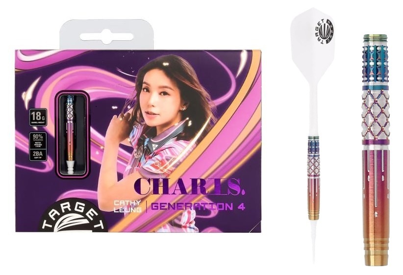 Target Japan Cathy Leung Charis G4 90% Softdarts - Dartshopper.de