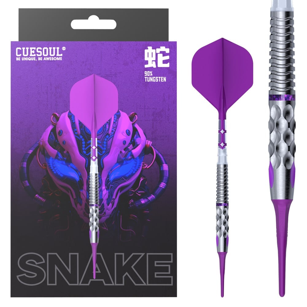 Cuesoul Zodiac Snake 90% Softdarts - Dartshopper.de