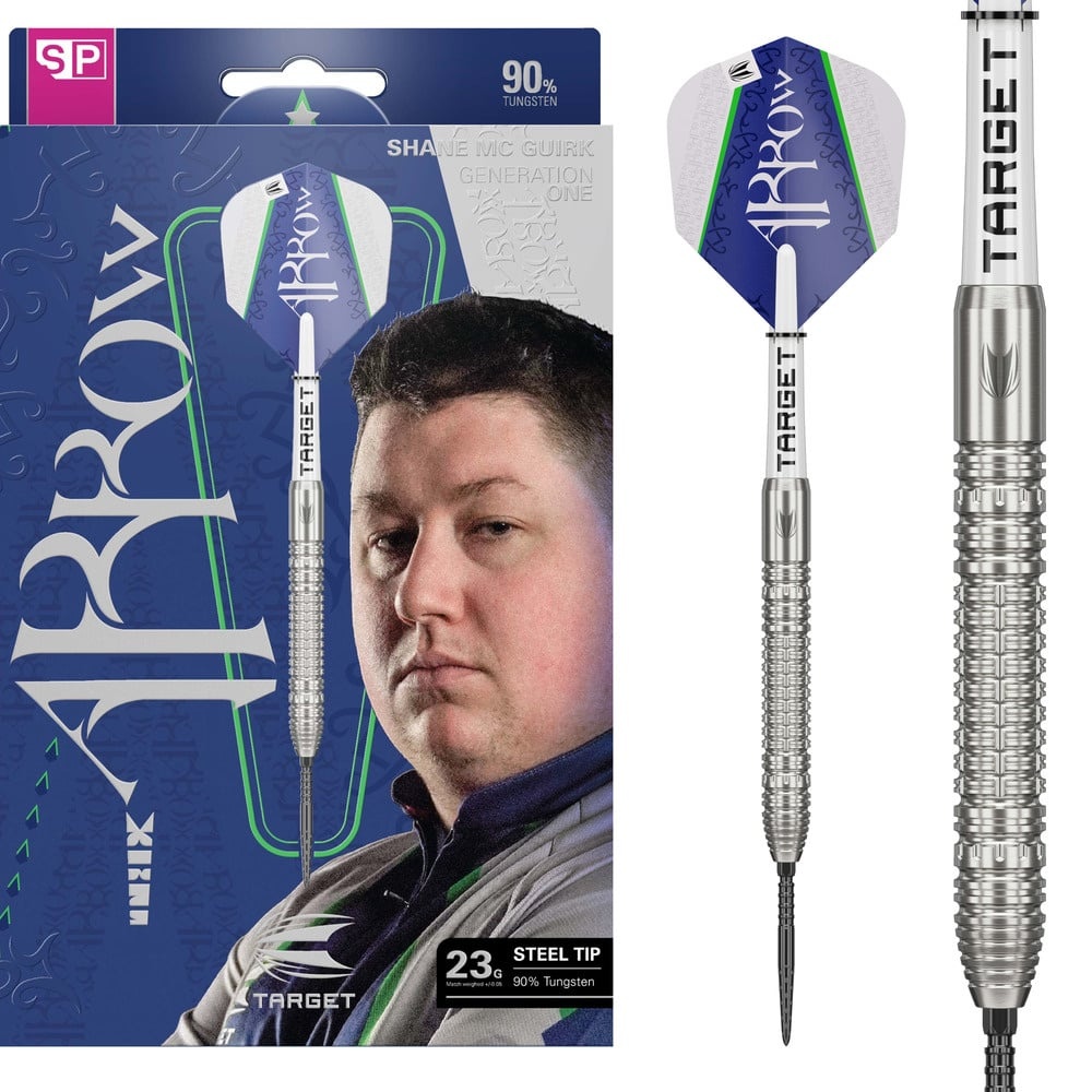 Target Shane McGuirk G1 Swiss Point 90% - Steeldarts - Dartshopper.de