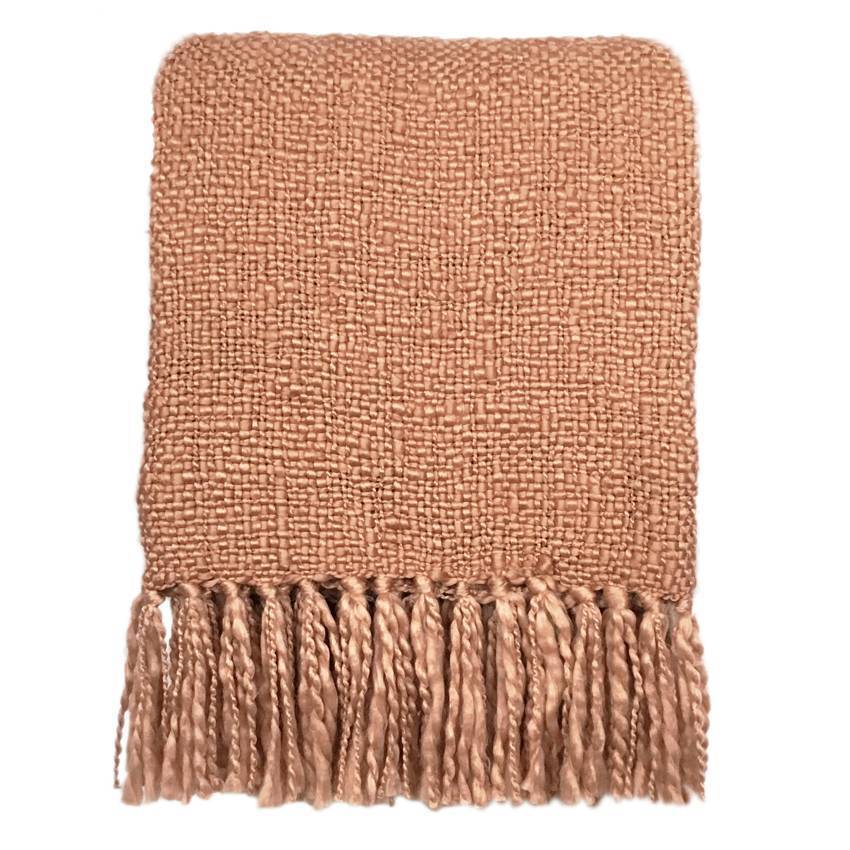 Brush pink throw - Malagoon - Malagoon b2b
