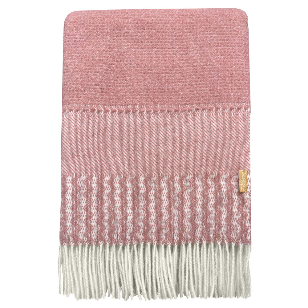 Uptown wool throw pink - Malagoon - Malagoon b2b