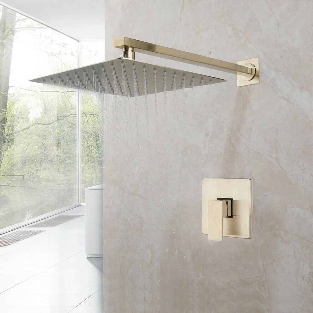 Gouden Douches Kopen? Inbouwdouche - Mat Goud | Rene Houtman | - Rene ...