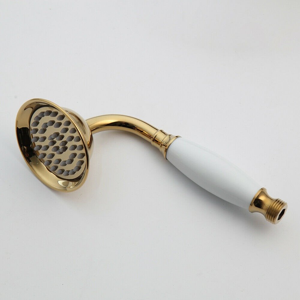 Nostalgische inbouwdouche met Handdouche - Goud | Rene Houtman - Rene ...