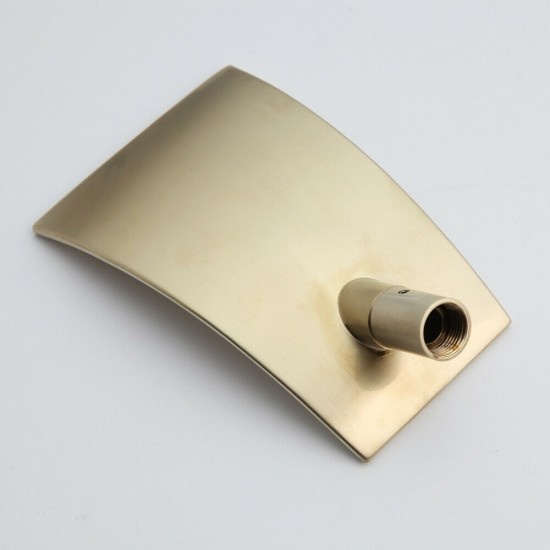 Gouden Inbouw Kraan Kopen? Geborsteld Gouden Inbouw Kraan - Rene Houtman