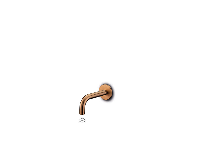 Kraan Met Sensor Kopen? Slimline Wand Sensor Kraan | Meerdere kleuren ...