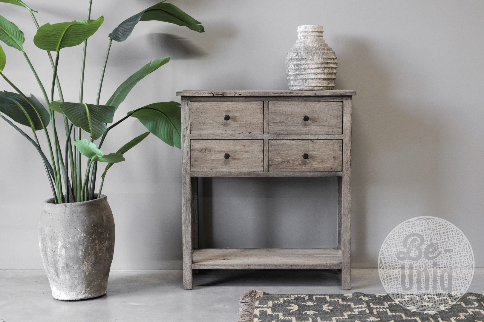 Sidetable Pacha - H90 x B80 x D35 - Rene Houtman
