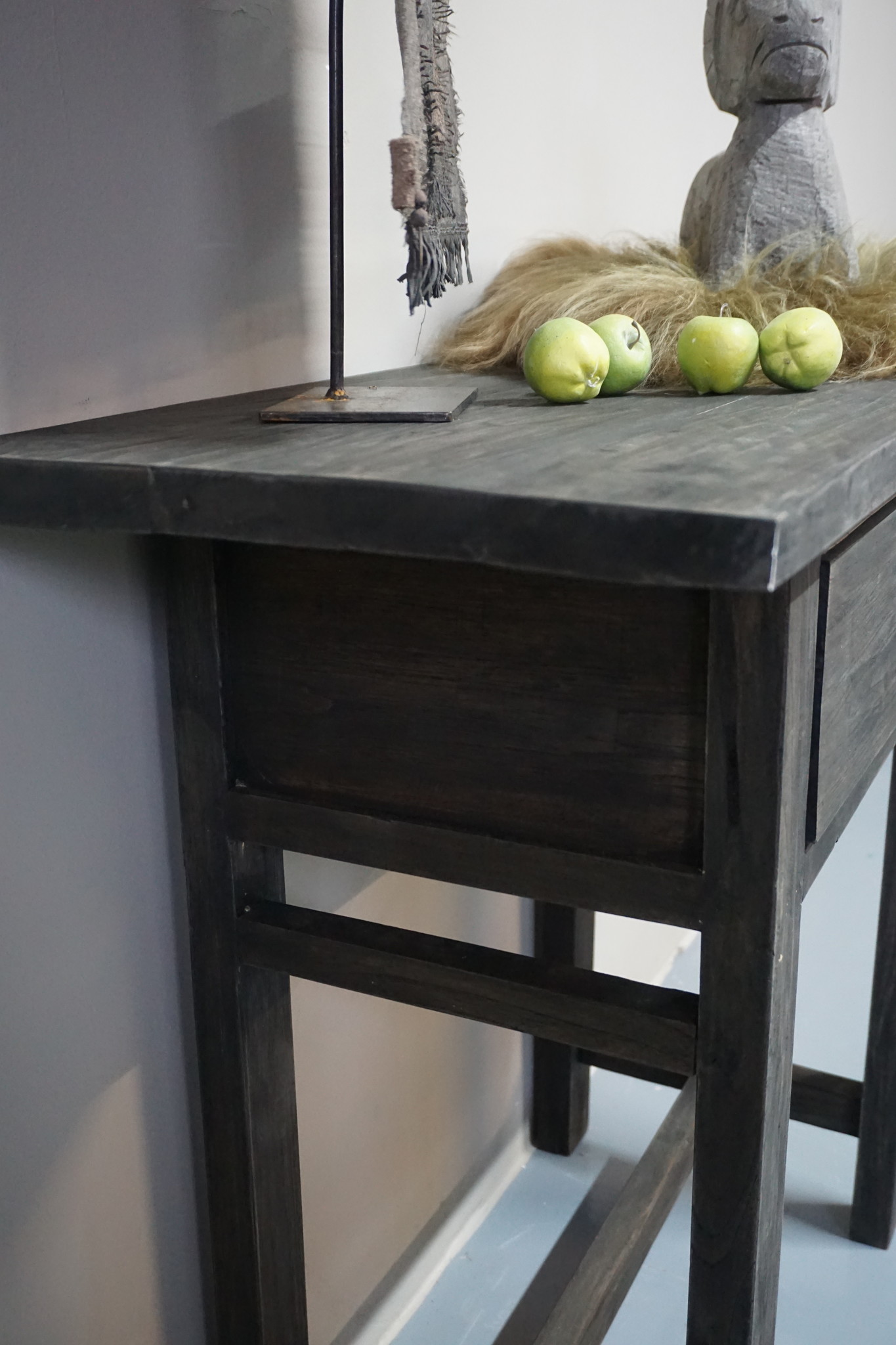Sidetable Wandtafel Oud Hout 1 Lade - B90 Cm - Rene Houtman