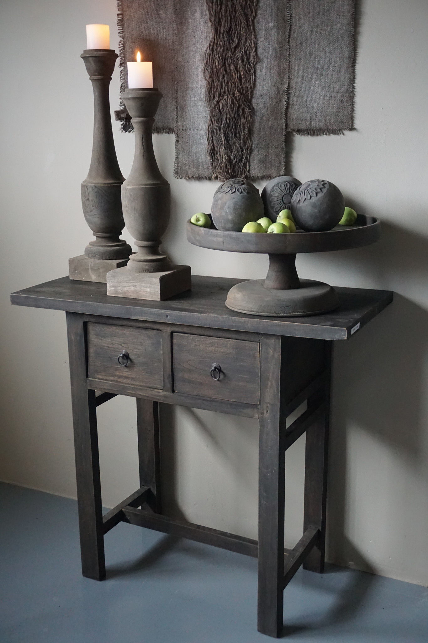 Sidetable Vintage | 2 Lades | H80 x B91 x D40,5 cm - Rene Houtman