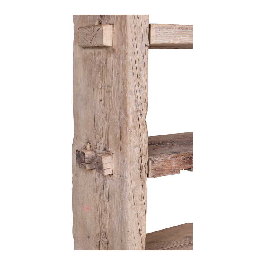 Boekenrek Naturel Planken | H220 x B110 x D40 cm - Rene Houtman