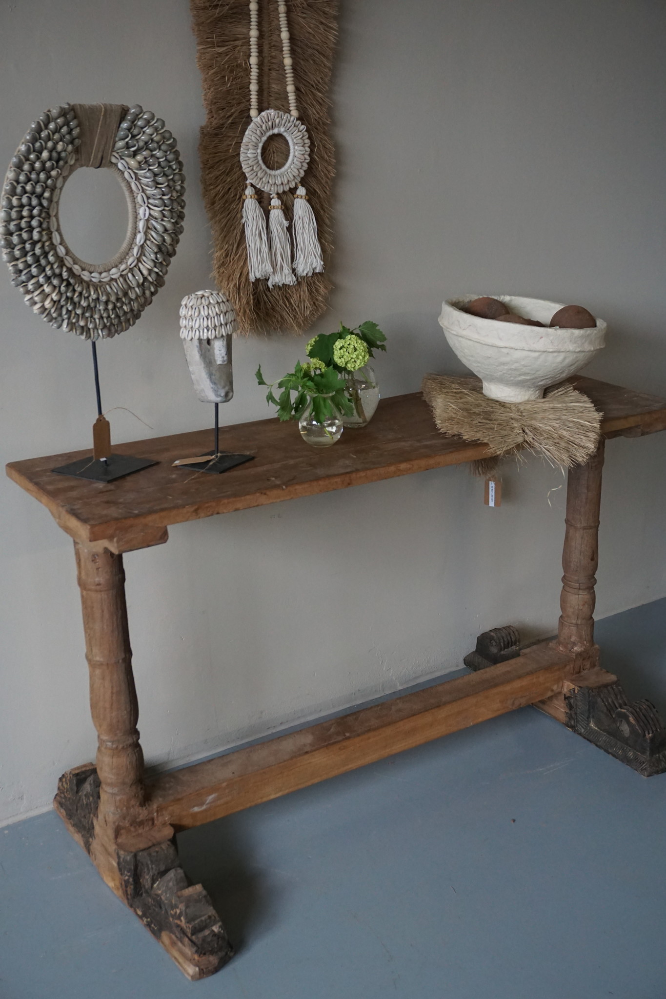 Chinees Oud Houten Sidetable | H72 x B119 x D38 cm - Rene Houtman