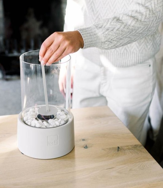 Stonefire Sfeerhaard Tuinhaard Wit Bio Ethanol | Rene Houtman | - Rene ...