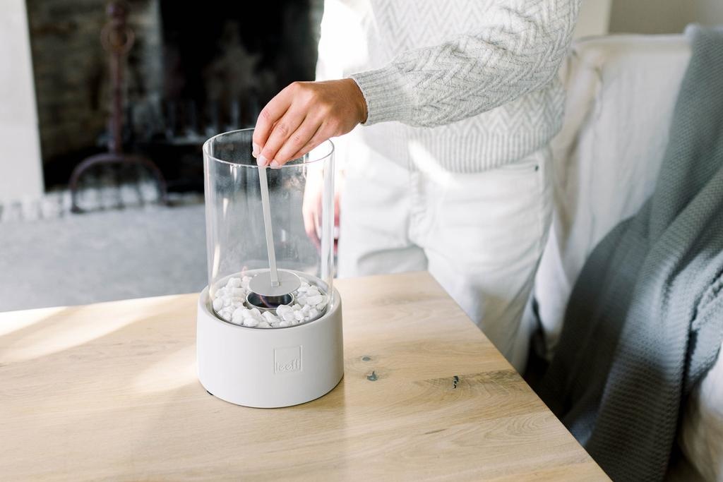 Stonefire Sfeerhaard Tuinhaard Wit Bio Ethanol | Rene Houtman | - Rene Houtman