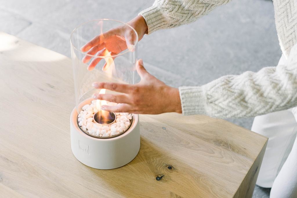 Stonefire Sfeerhaard Tuinhaard Wit Bio Ethanol | Rene Houtman | - Rene ...