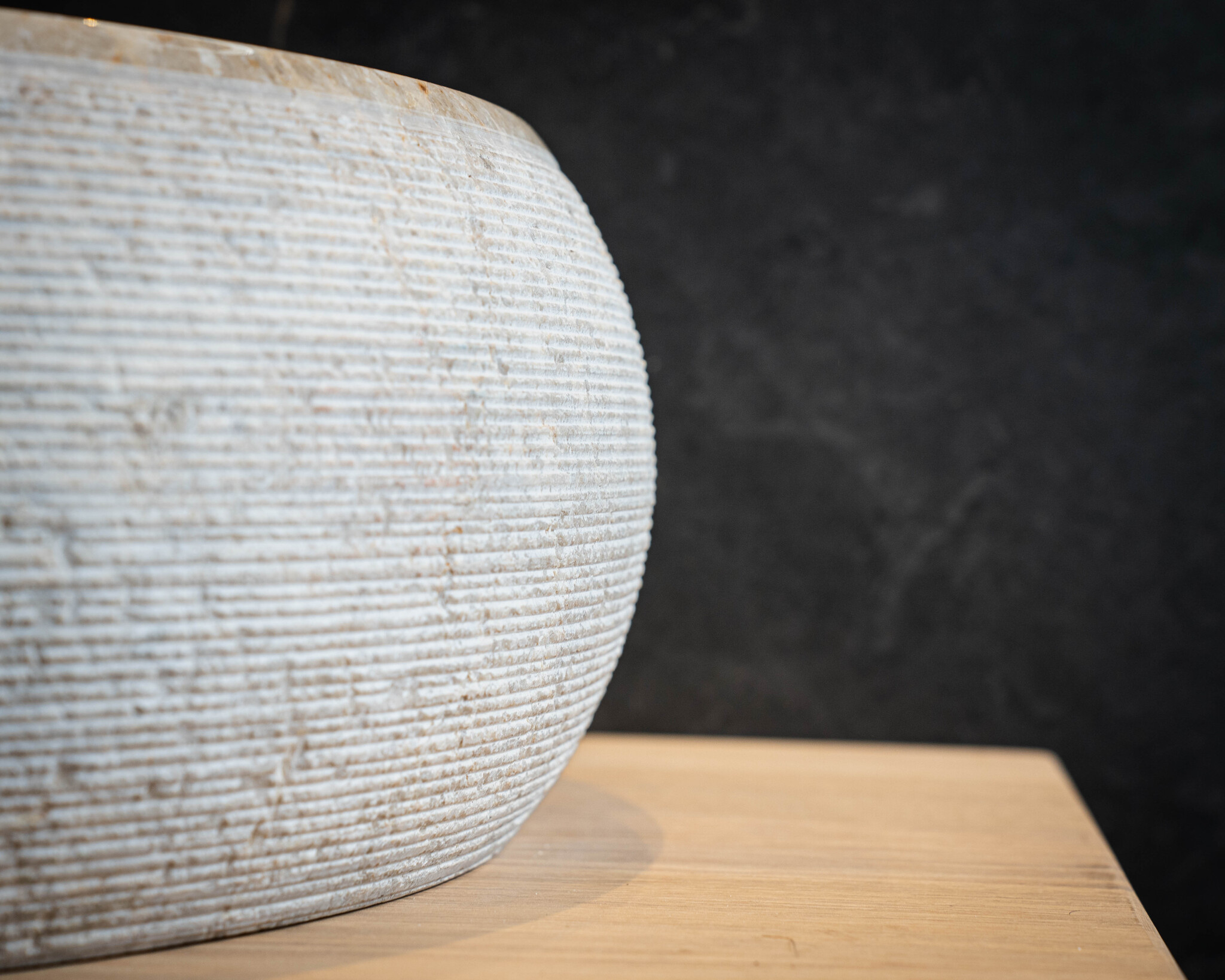 Waskom Natuursteen | Gefrijnd | 3 Maten | Rene Houtman Interieurs ...