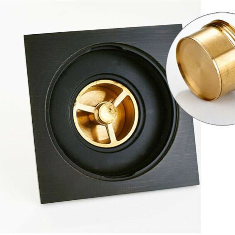 Doucheput | Mat Zwart | 10x10 cm | Rene Houtman Interieurs - Rene Houtman