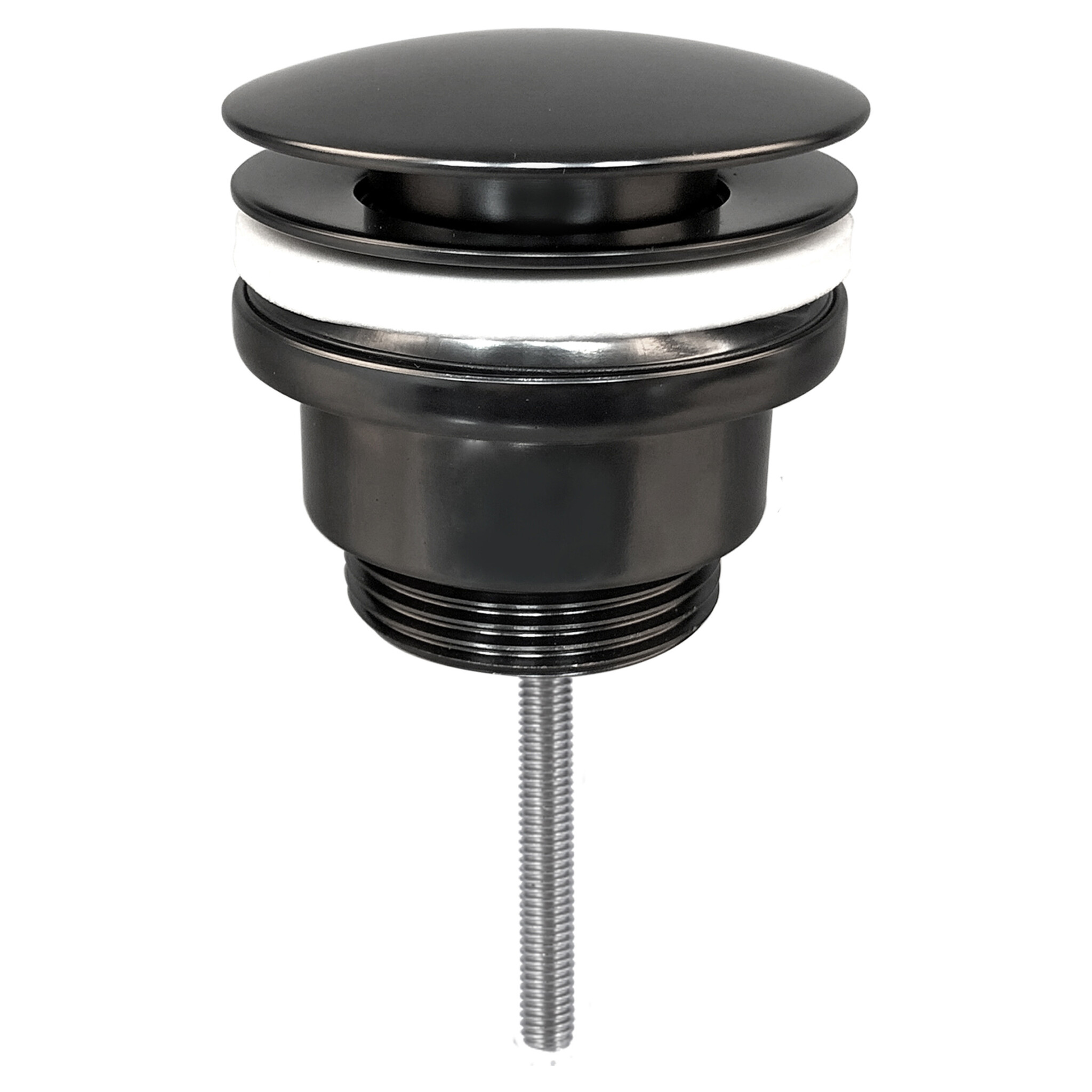 Afvoerplug Pop-Up | Design | Gun Metal | Rene Houtman Interieurs - Rene ...