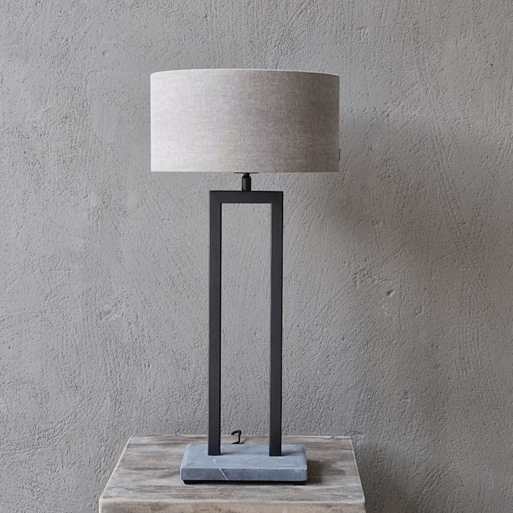 Tafellamp Wilfred | Natuurstenen Voet | H55 cm | Rene Houtman - Rene ...