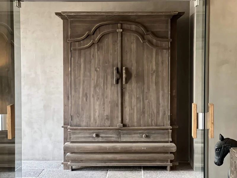 Kast Saar | Teakhout | Rene Houtman Interieurs - Rene Houtman