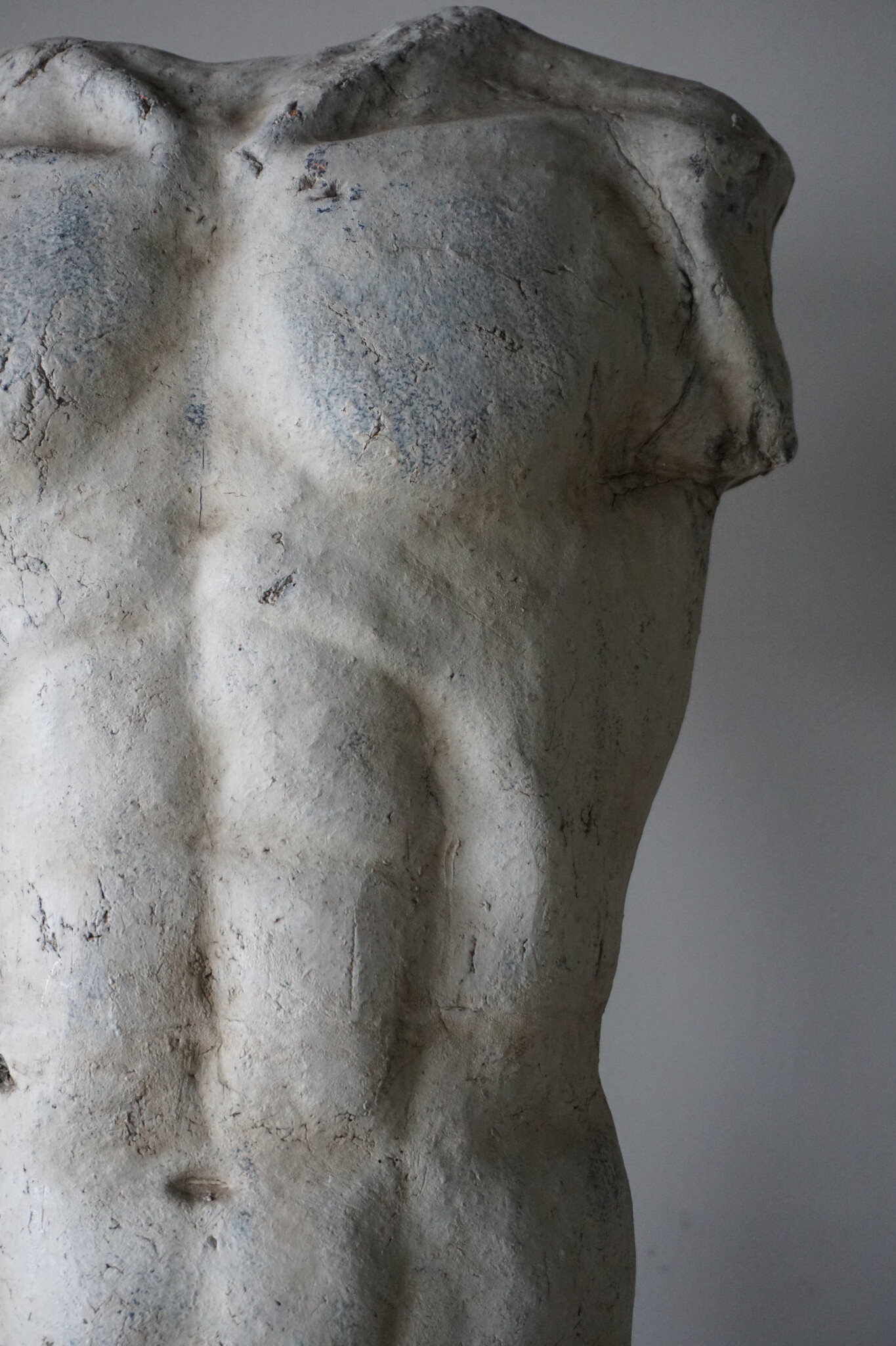 Stenen Beeld Mannen Torso | H80 x B29 x D29 cm | Rene Houtman - Rene ...