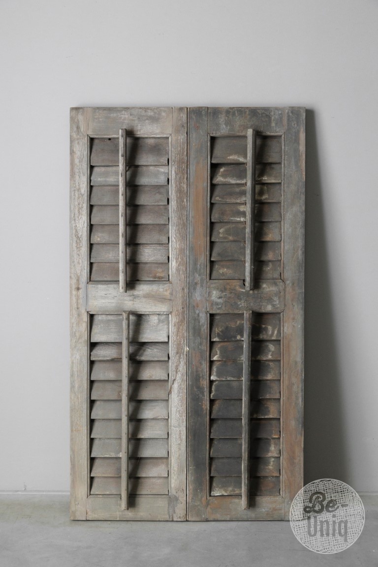 Oud Shutterpaneel | India | H139 x B78 x D3 cm | Rene Houtman - Rene ...