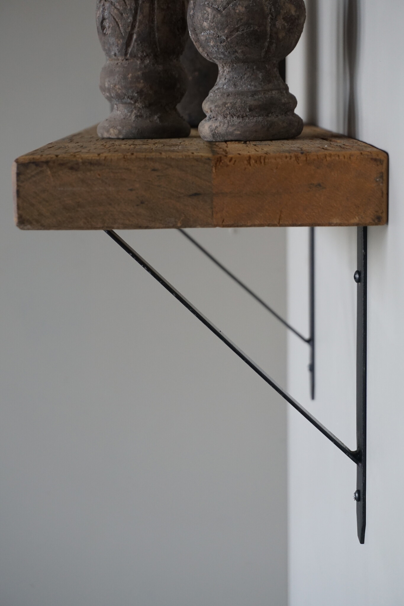 Muurplank/Wandplank Met Beugels - 60 t/m 200 Cm | Landelijk Interieur - Rene Houtman