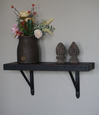 Mooie zwarte wandplank muurplank kopen? - 60 t/m 200 Cm | Landelijk ...