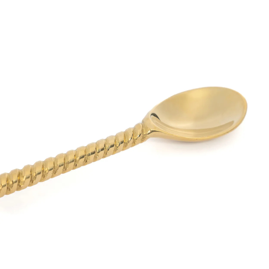 Bazar Bizar De Pineapple Lange Lepel - Goud - Rene Houtman