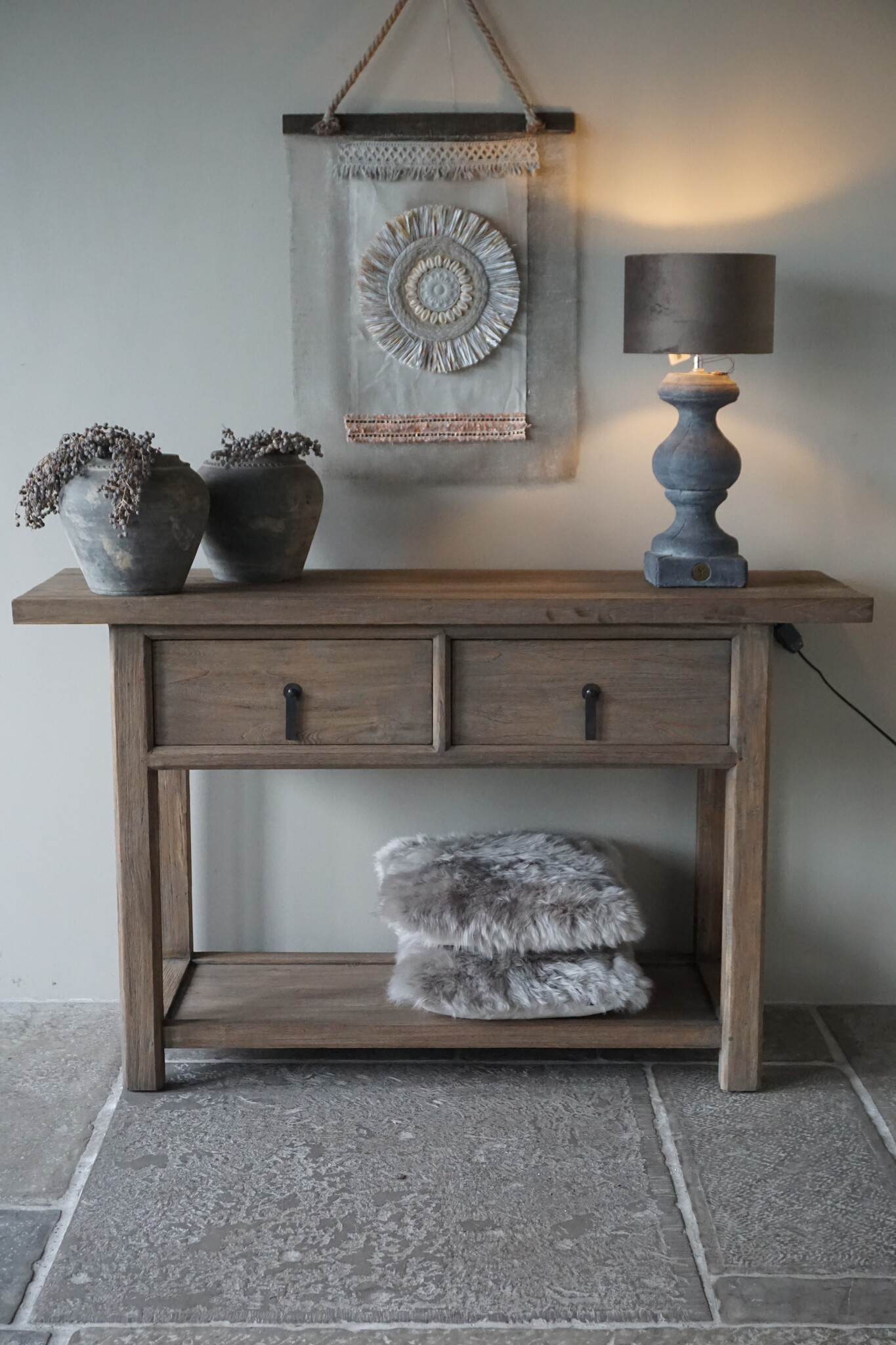 Oude Houten Sidetable | H86 x B140 x D44 cm | Rene Houtman Interieurs ...