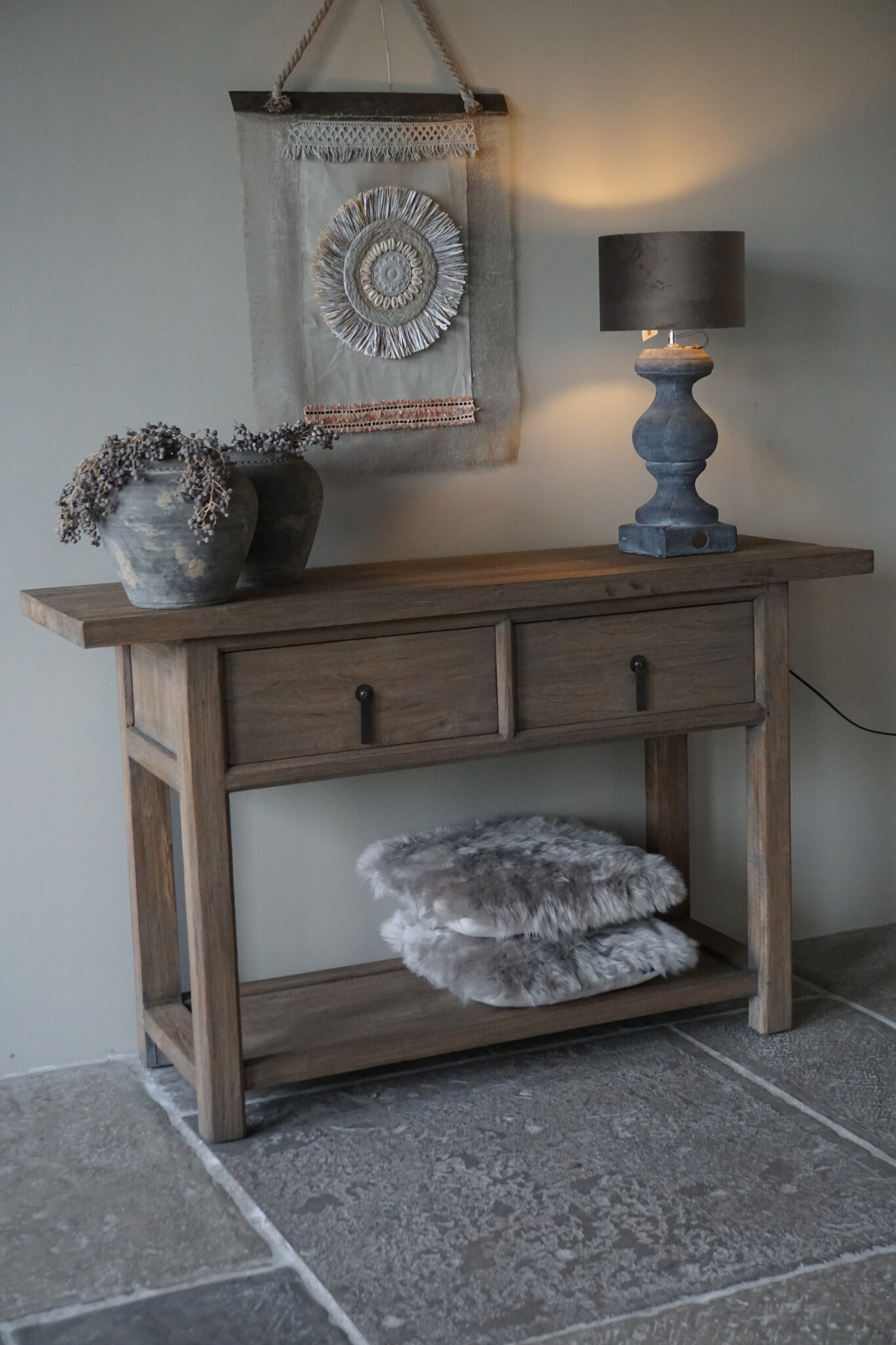 Oude Houten Sidetable | H86 x B140 x D44 cm | Rene Houtman Interieurs ...