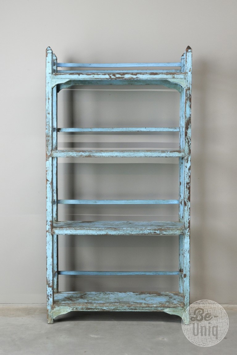 Oud Rekje | India | Blauw | H168xB87xD28 cm - Rene Houtman