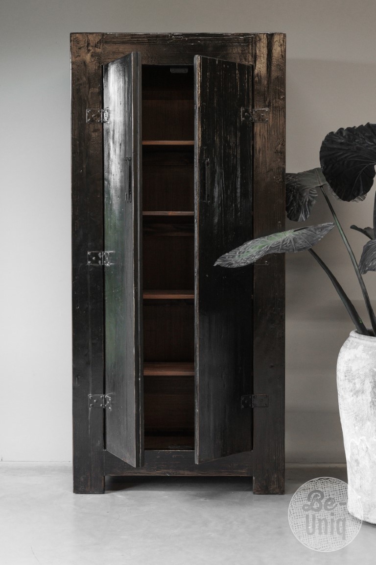 Dichte Kast | Hoogglans | China | H216 x B100 x D45 cm - Rene Houtman