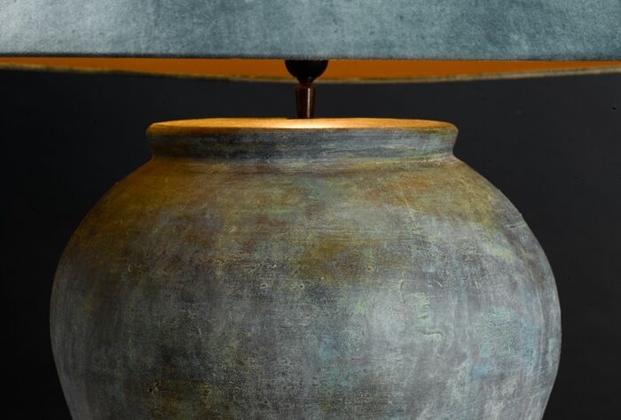 Disio Tafellamp | Copper Green | H36 cm | Rene Houtman Interieurs - Rene Houtman