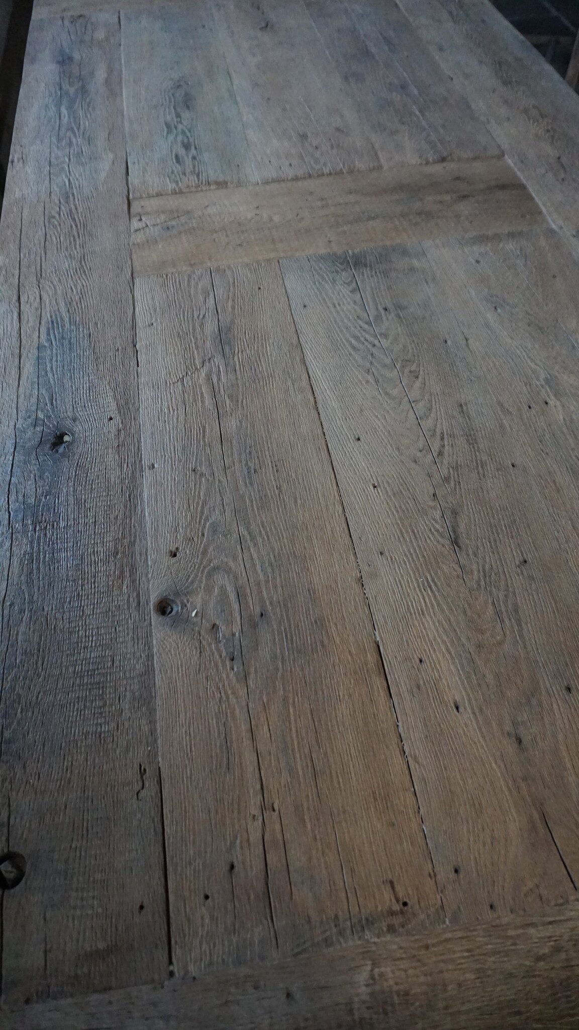 Eetkamertafel Teun | Oud Eikenhout | B220 x D100 cm | Rene Houtman ...