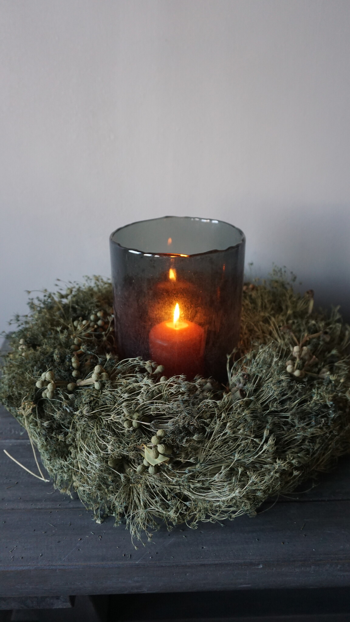 Krans | Klok | Groen | 3 Maten! | Rene Houtman Interieurs! - Rene Houtman