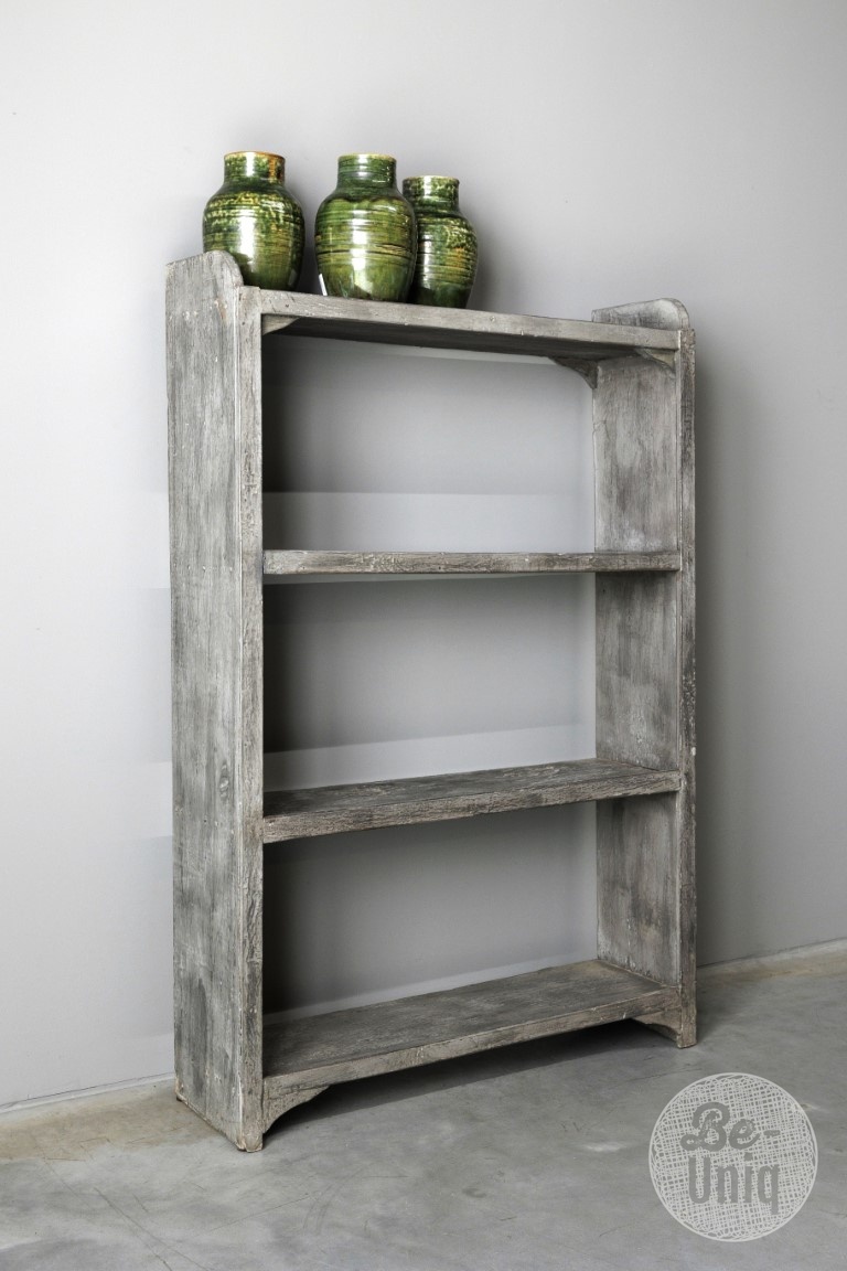 Oud Houten Rekje | India | H138 x B91 x D25 cm | Uniek! | Rene Houtman ...