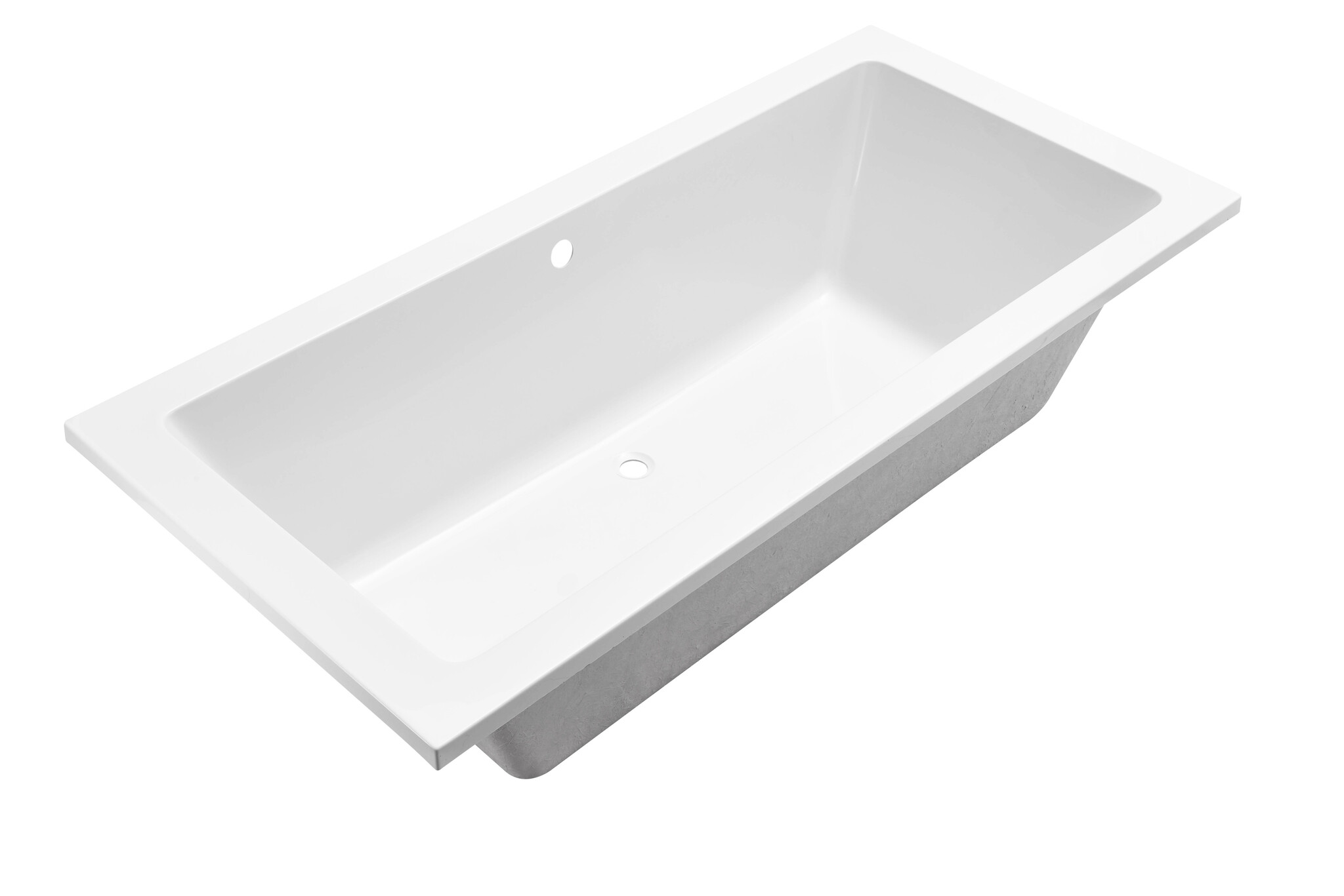 Santino Inbouw Duo Ligbad | Mat Wit | 180 x 80 cm | Rene Houtman - Rene ...