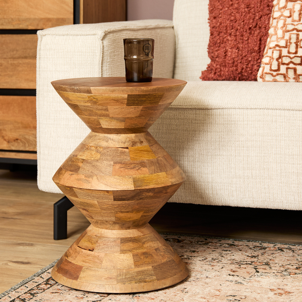 Sidetable Abel Naturel 45x33x33 Cm - Rene Houtman