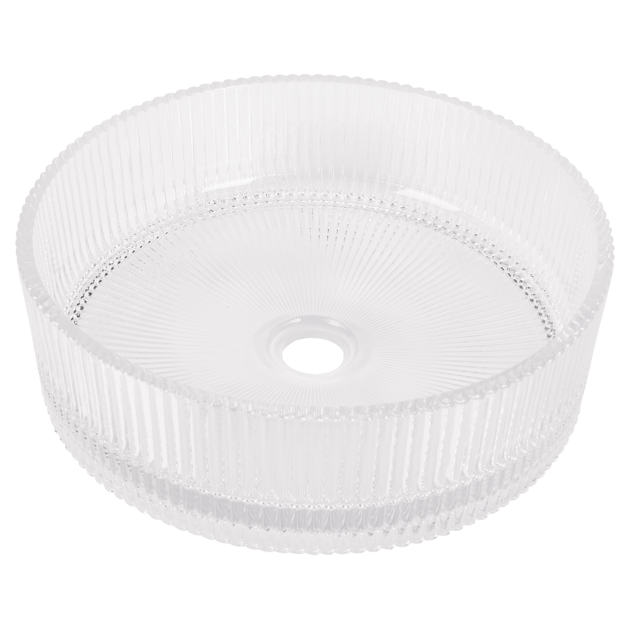 Waskom Halo Glas | Ø39,5 x H12 cm | Rene Houtman Interieurs - Rene Houtman