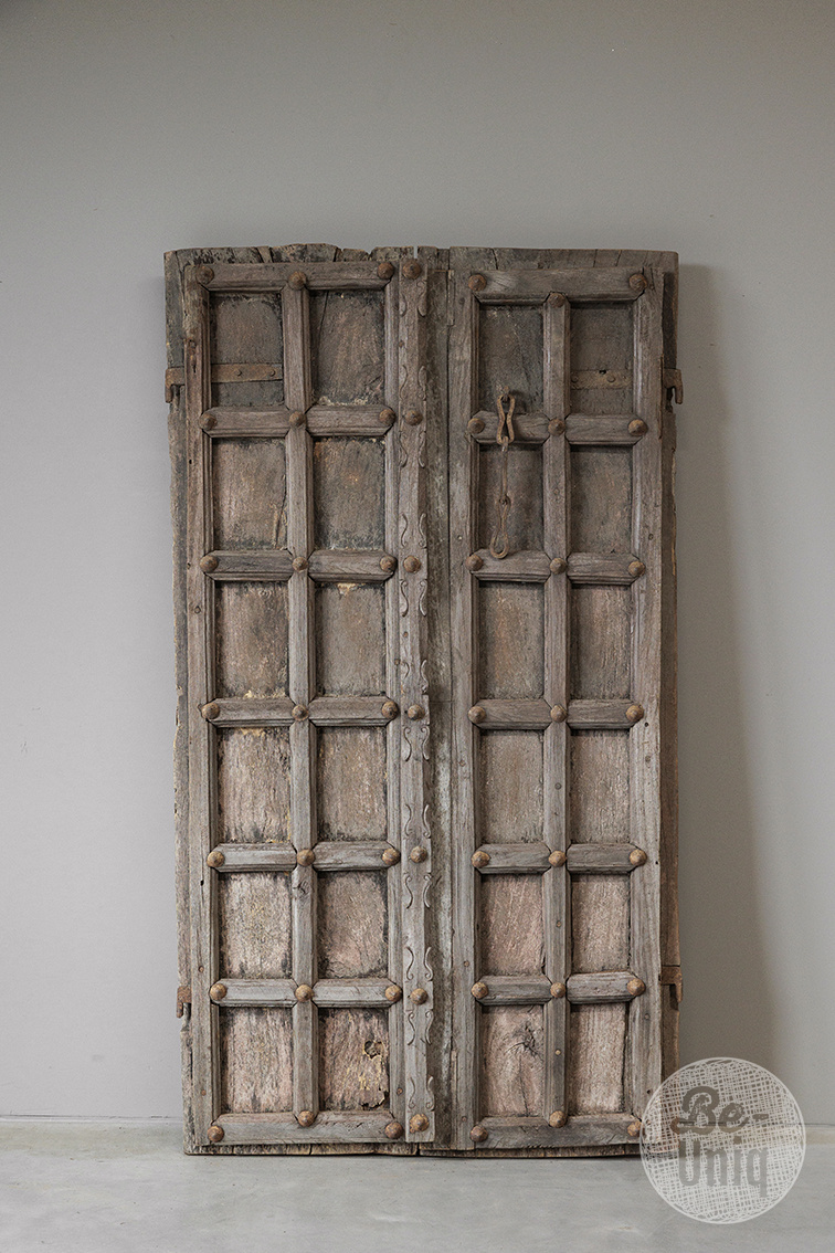 Oude Deur | India | H160 x B84 x D5 cm | Rene Houtman Interieurs - Rene ...
