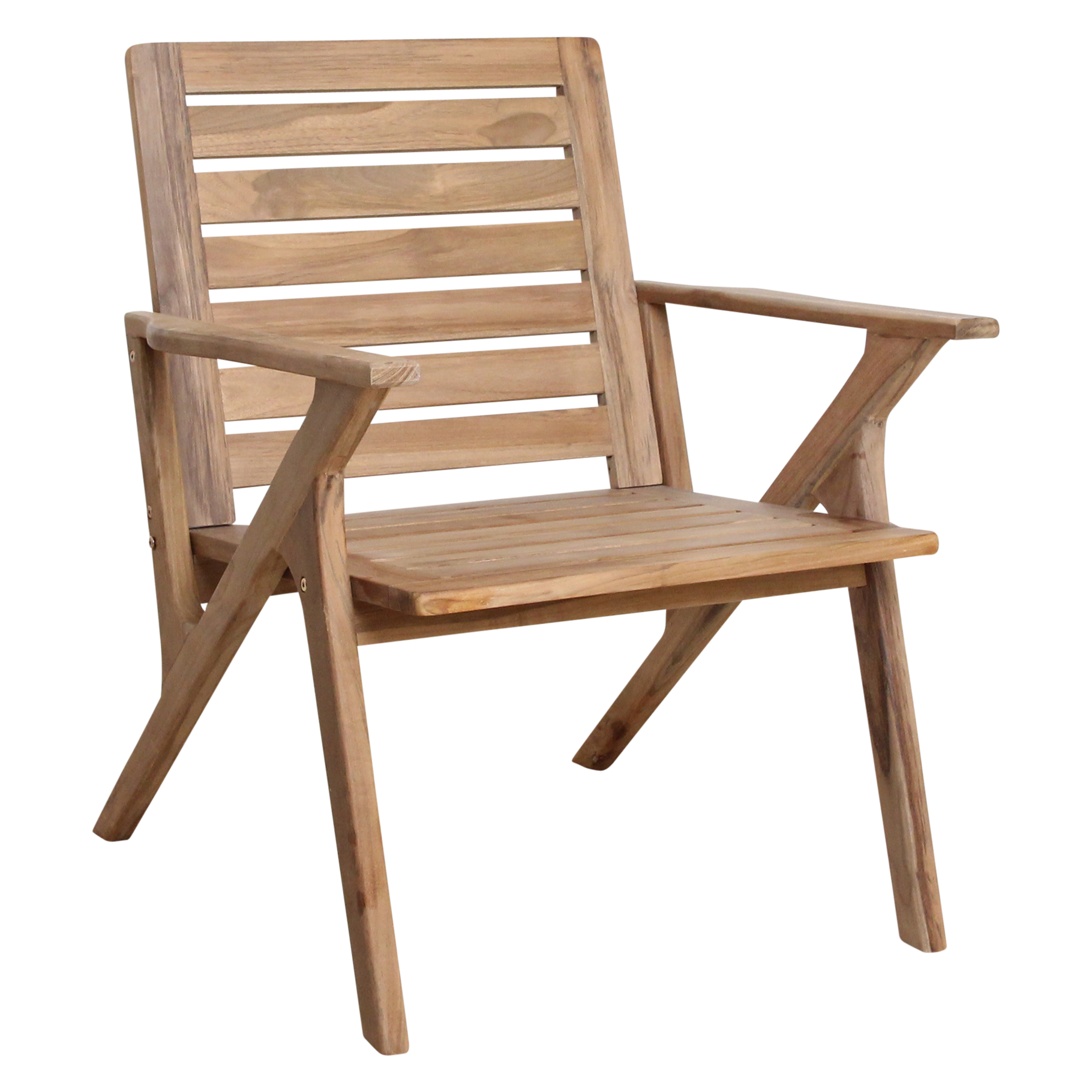 Tuinstoel Odin | Teakhout | B67 × D80 × H60 cm | Rene Houtman - Rene ...