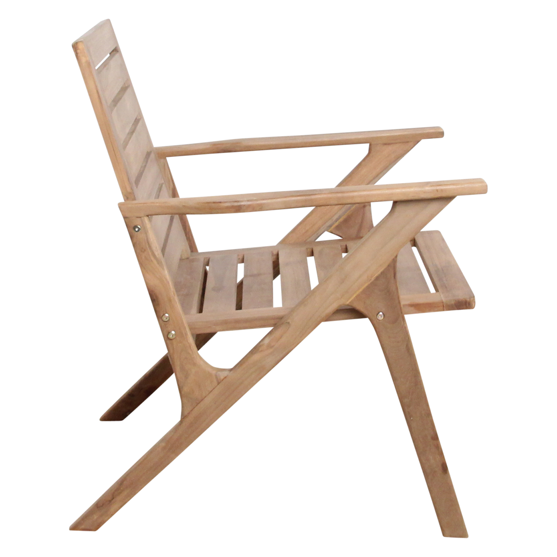 Tuinstoel Odin | Teakhout | B67 × D80 × H60 cm | Rene Houtman - Rene ...