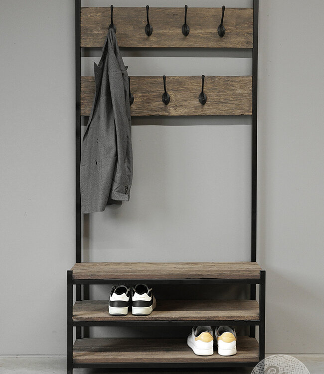 Hal Meubel Met Kapstok | Rens | H190 x B90 x D37 cm | Rene Houtman ...
