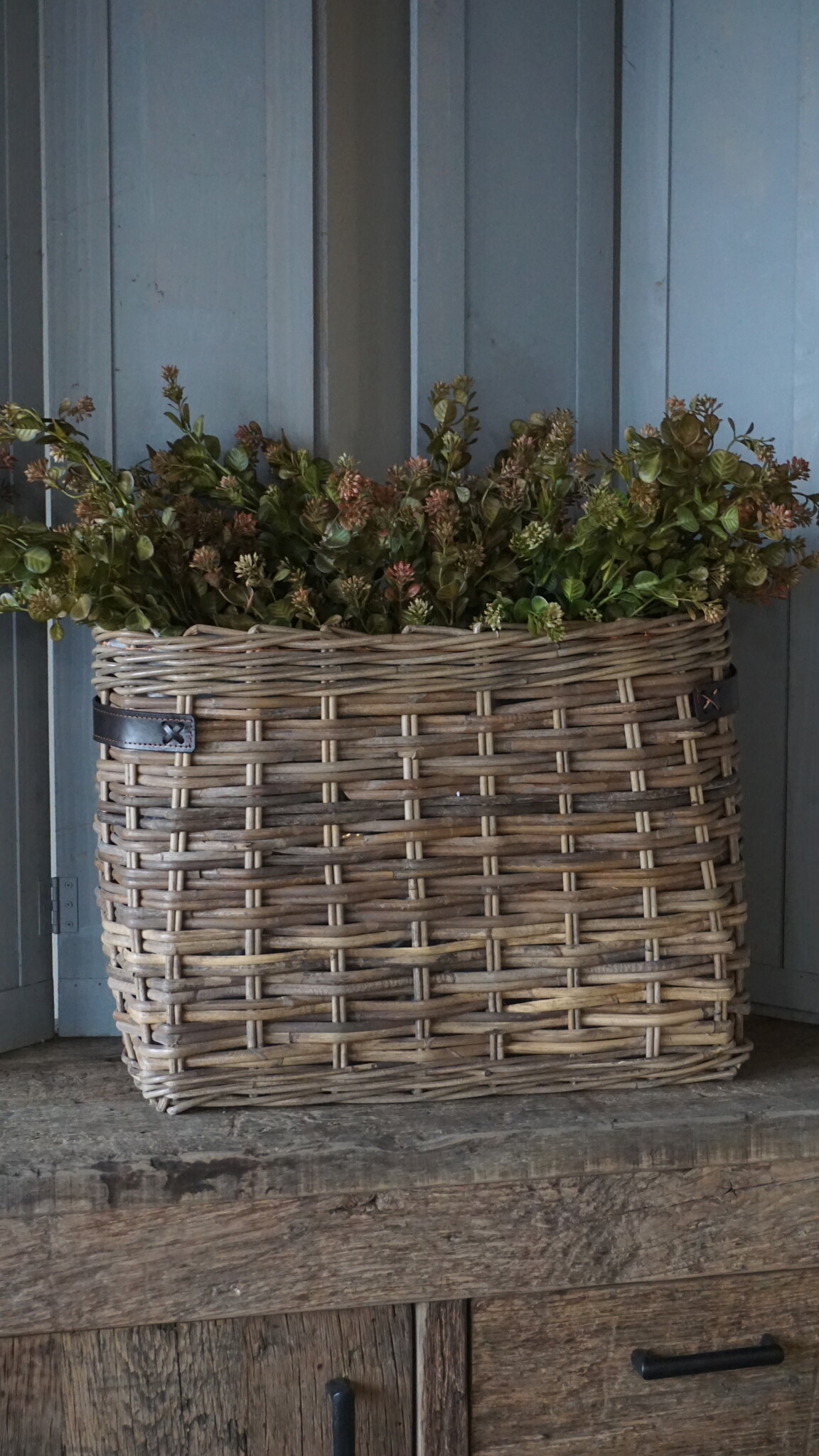 Vensterbank Mand | Rattan | H40 x B53 x D22 cm | Rene Houtman - Rene ...