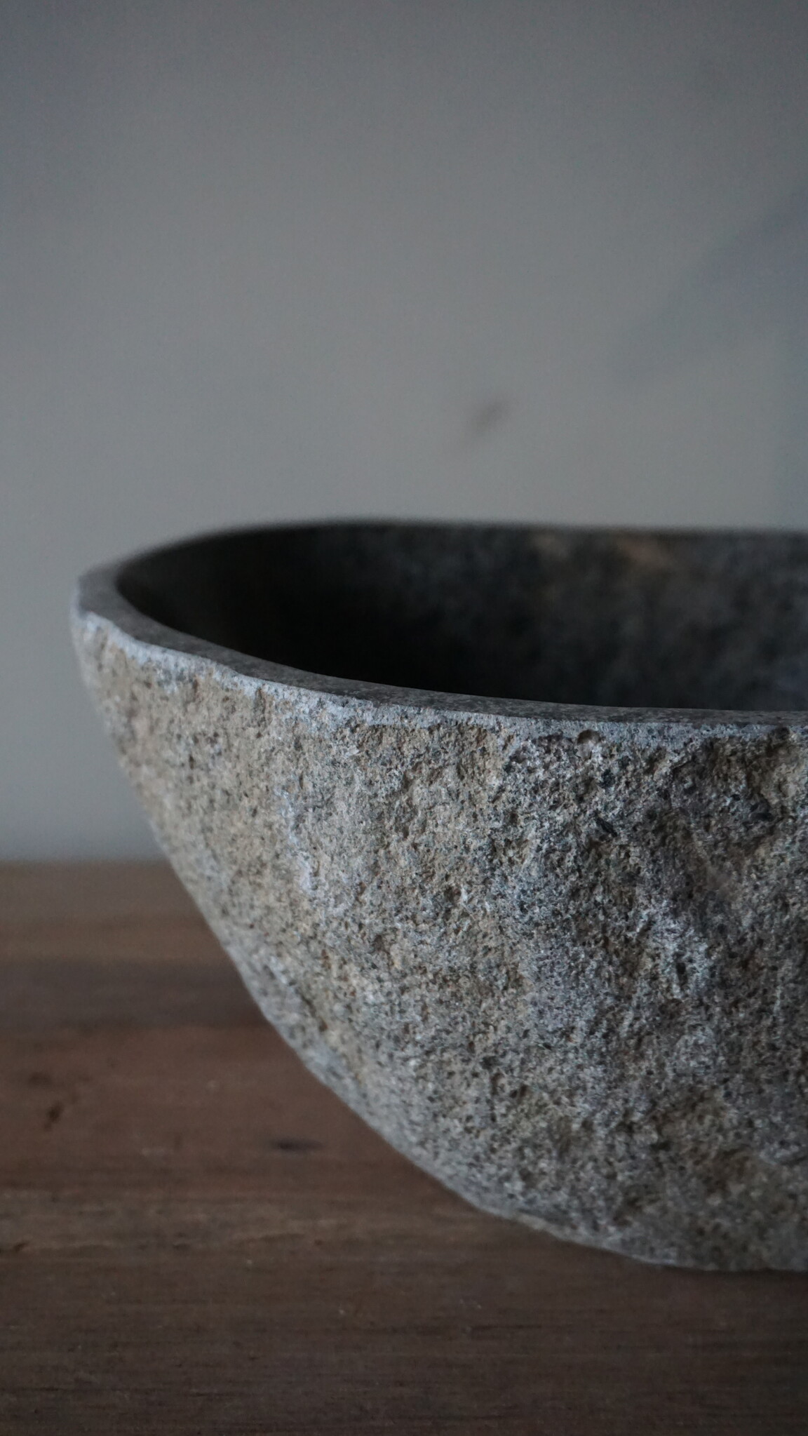 Kleine Stenen Waskom + Spoelgat | H13 x B30 x D22 cm | Rene Houtman ...