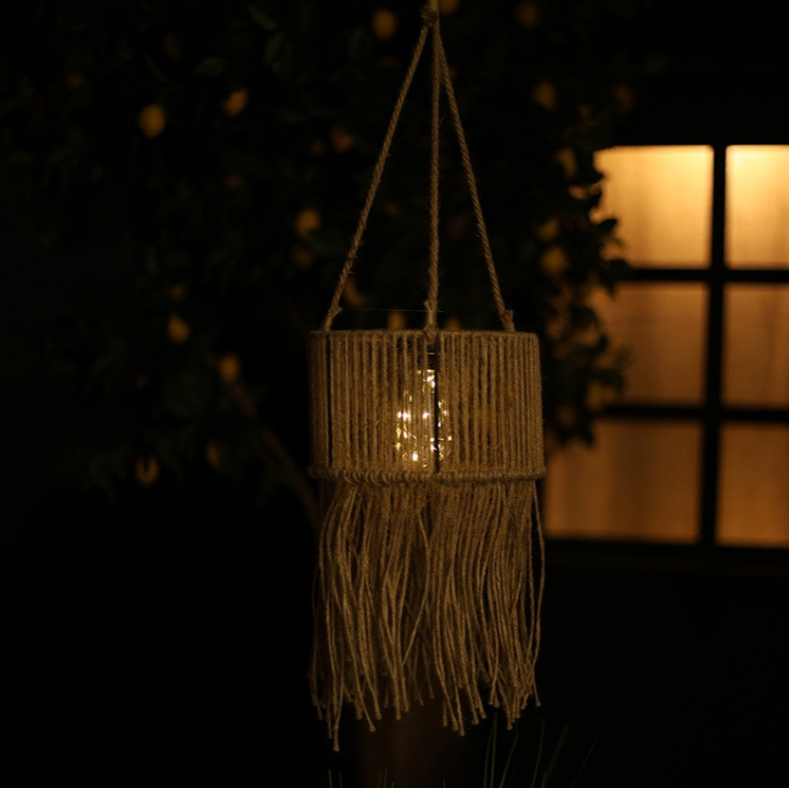Solar Hanglamp Janneke S Naturel - H15 x B25 x L25 Cm - Rene Houtman