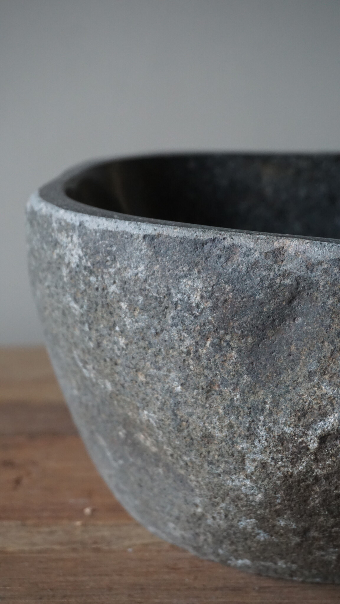 Kleine Stenen Waskom + Spoelgat | H14 x B24 x D22 cm | Rene Houtman ...