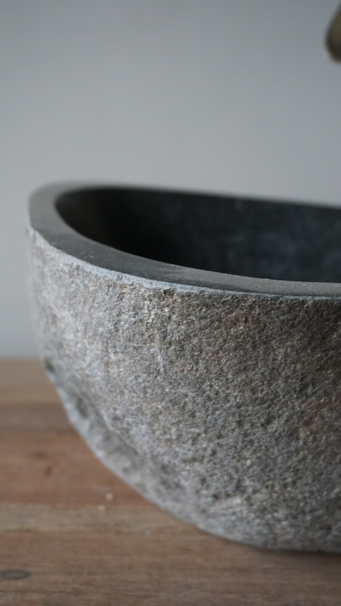 Kleine Stenen Waskom + Spoelgat | H13 x B27 x D22,5 cm | Rene Houtman ...