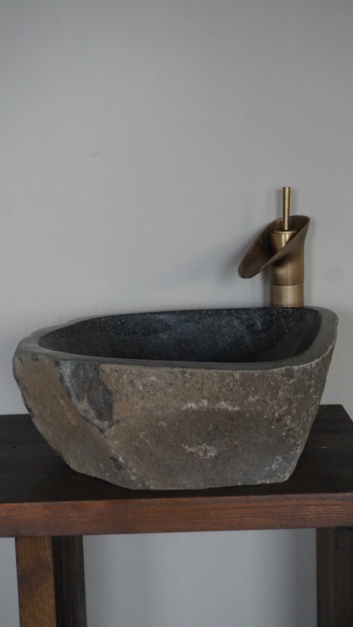 Grote Waskom Rivierkom + Spoelgat | H15 x B42 x D38 cm | Rene Houtman ...